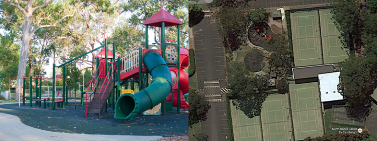 Parks in the Hills with bike and scooter paths - Hills District Mums