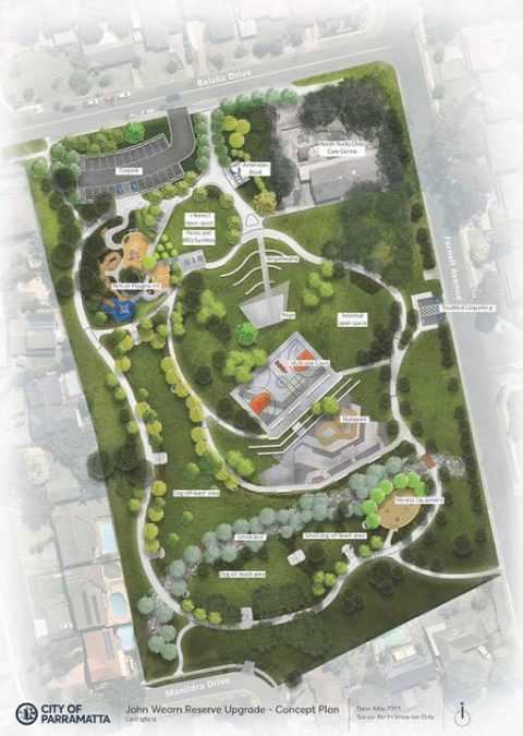 Parks in the Hills with bike and scooter paths - Hills District Mums